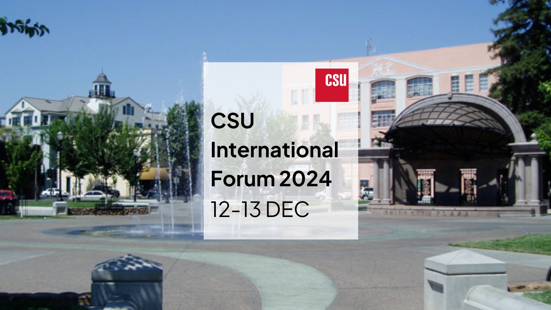CSU International Forum - Studyportals